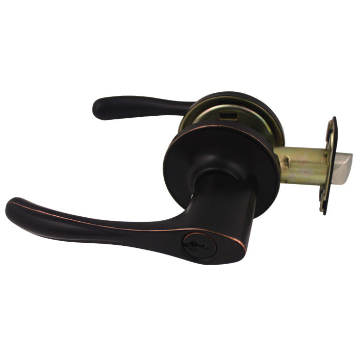 Cosmas 30 Series Oil Rubbed Bronze Entry Door Lever - Cosmas-Hardware.com